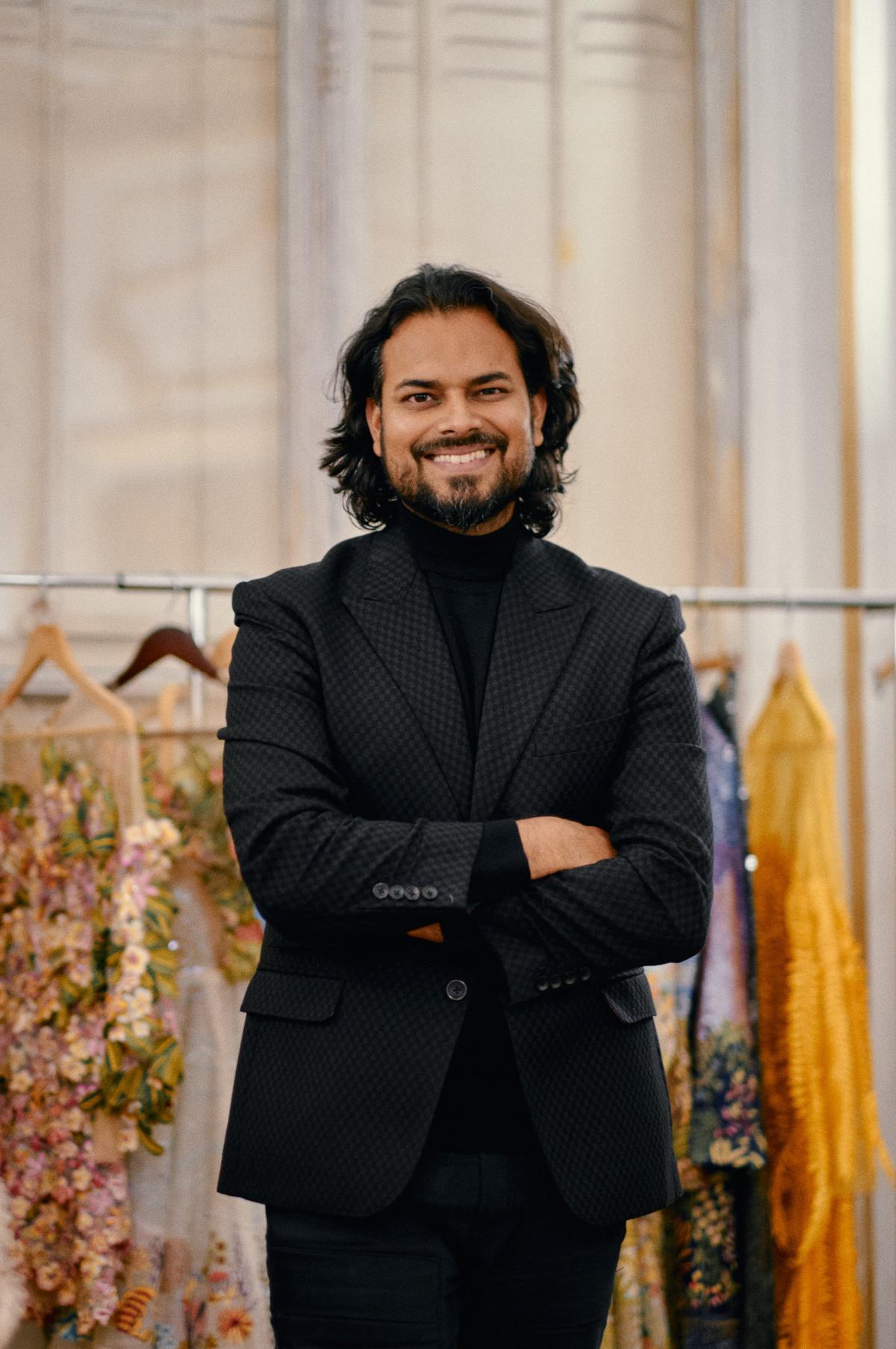 Designer Rahul Mishra opens first flagship store in Hyderabad - The Hindu